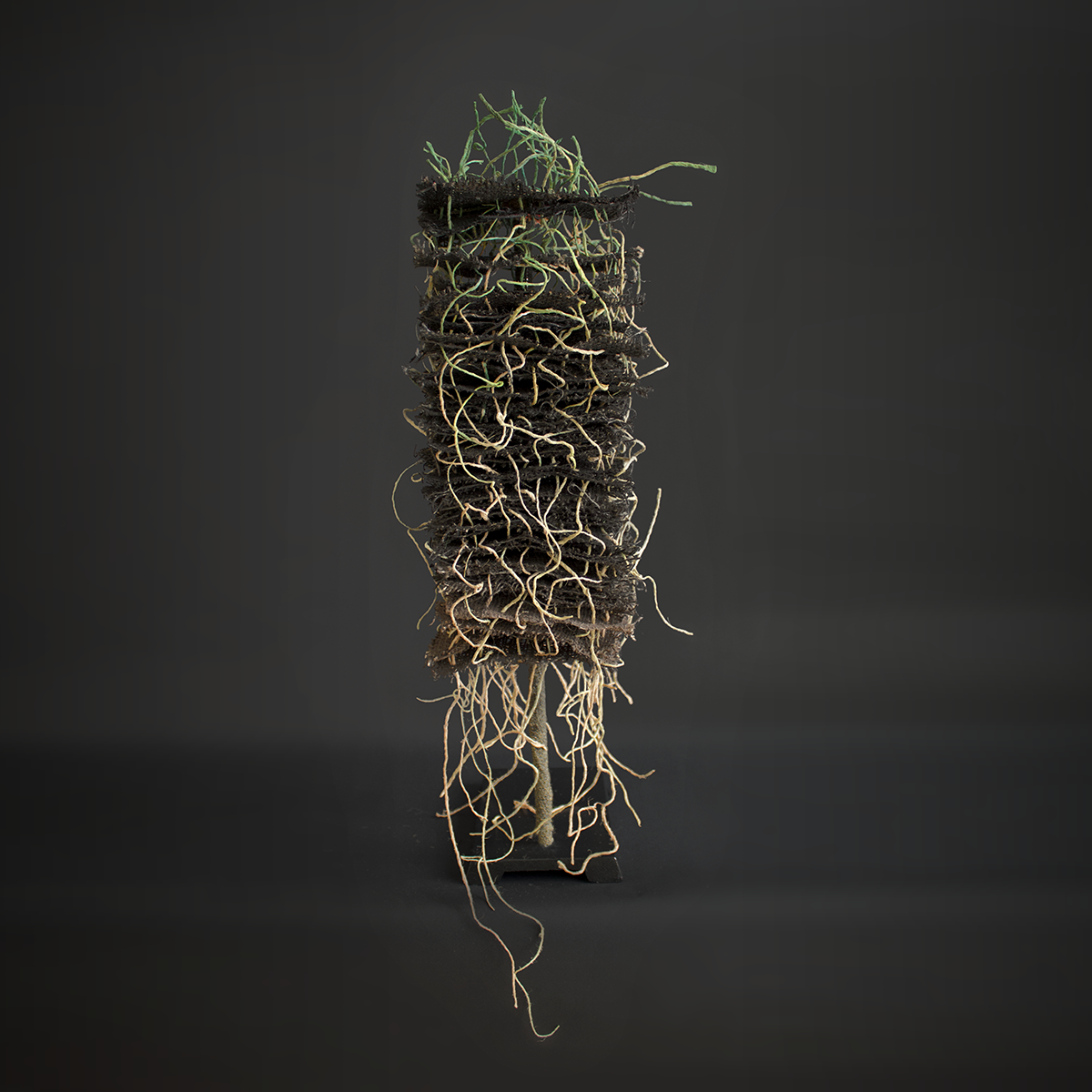 Deconstruct to Reconstruct - Burlap Sculpture - Megan Morgan Fine Artist